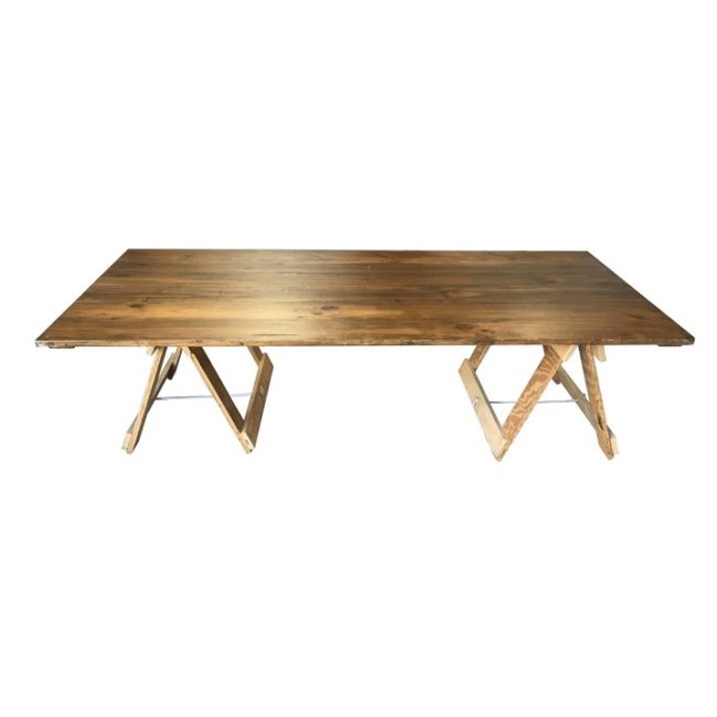 Reclaimed Trestle Legs - Folding tables